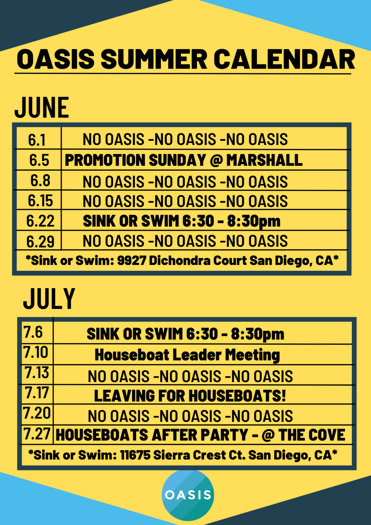 Oasis Youth Ministries - Canyon Springs Church