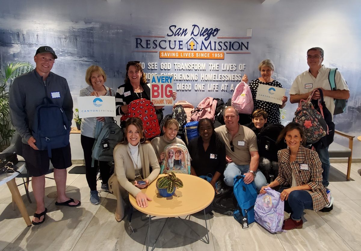 San Diego Rescue Mission/Canyon Springs Partnership - Canyon Springs Church